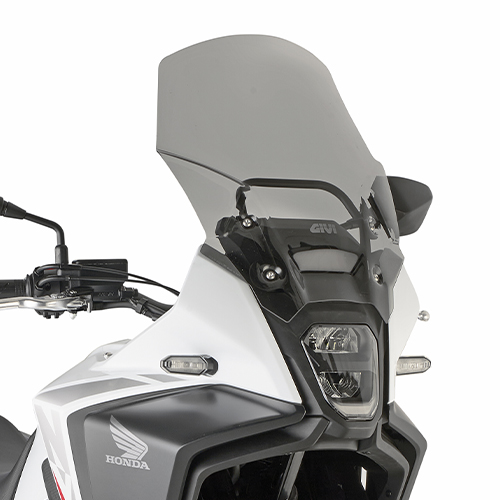 HONDA NX 500 (24 > 25) Windscherm D1203S Verhoogd getint GIVI | rad.eu/nl