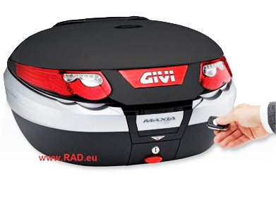 GIVI E55 Maxia 3 top case Luxe ++ - Top boxes and side boxes for ...