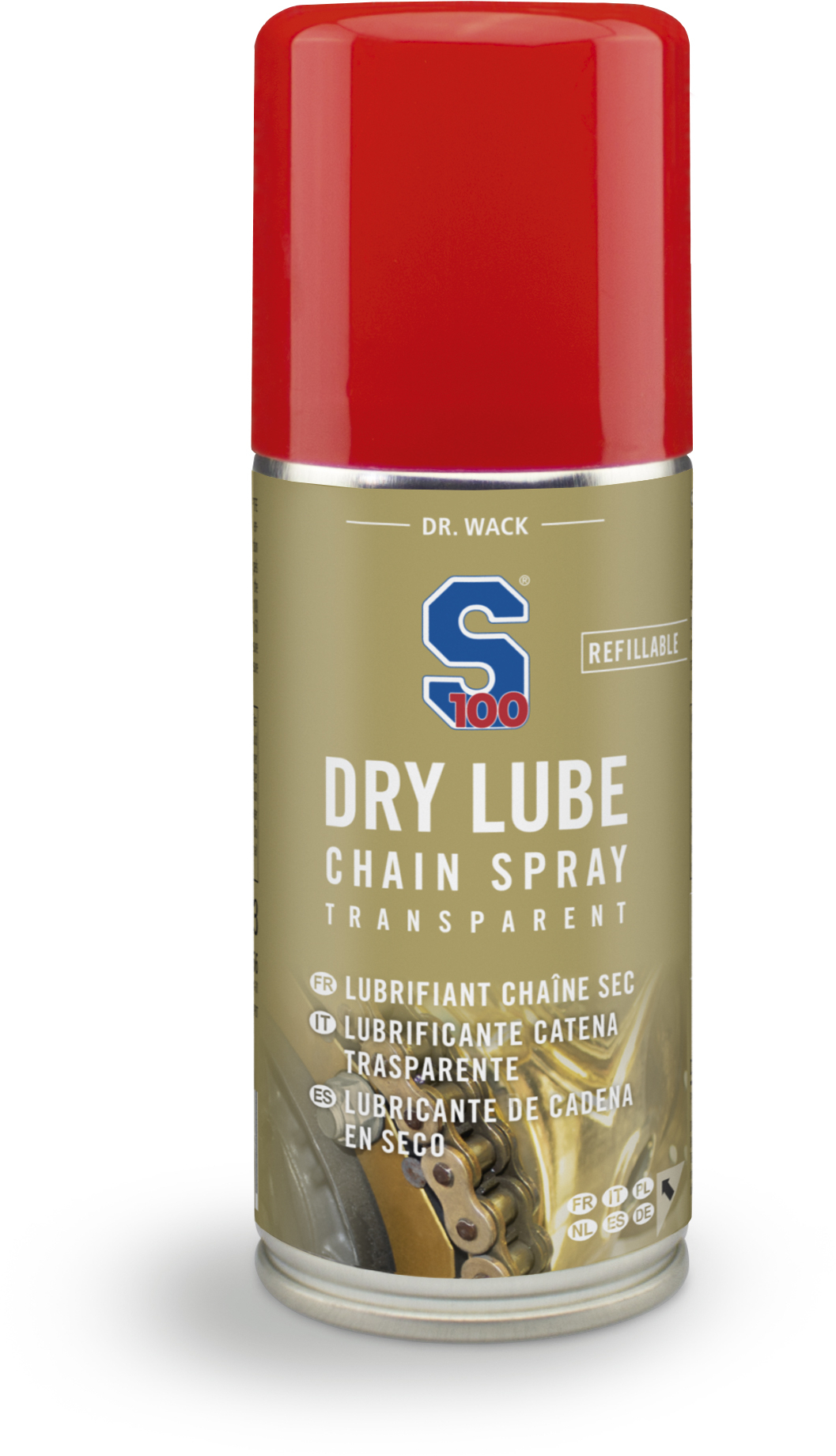 S100 Dry lube chain spray 100ml - Drive chain lubricants | RAD