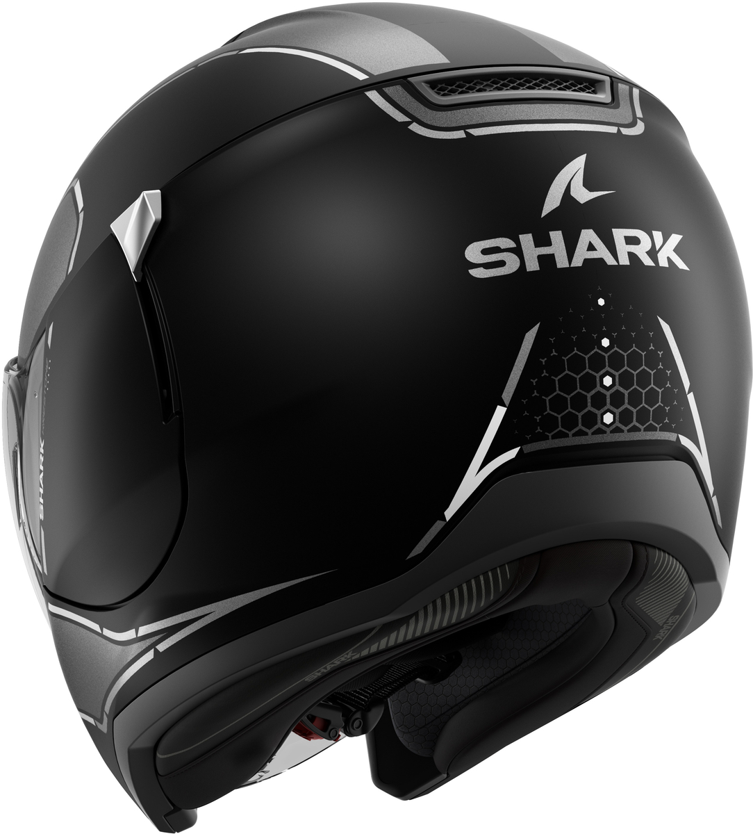 SHARK Citycruiser Krestone Matt Black-Anthracite-Silver KAS - Jet ...