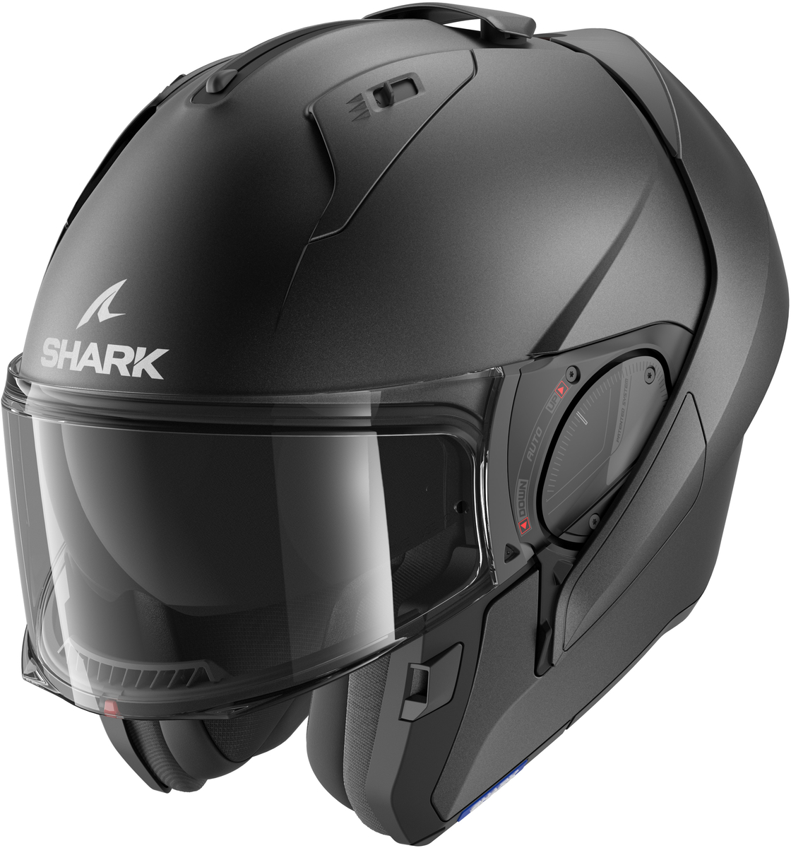SHARK Evo ES Blank Mat métal A06 - Casque moto modulable | rad.eu/fr